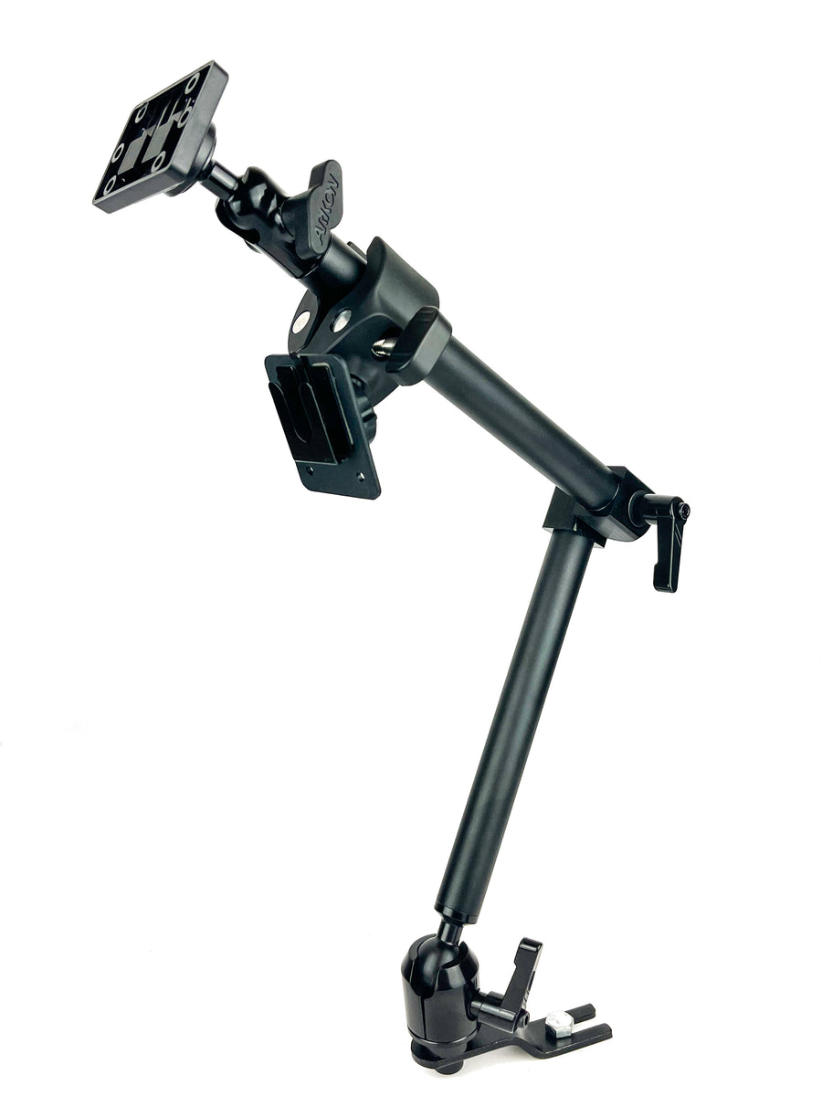 Low Vibration Seat Bolt Mount With Microphone Mount For All Alinco Mob ...