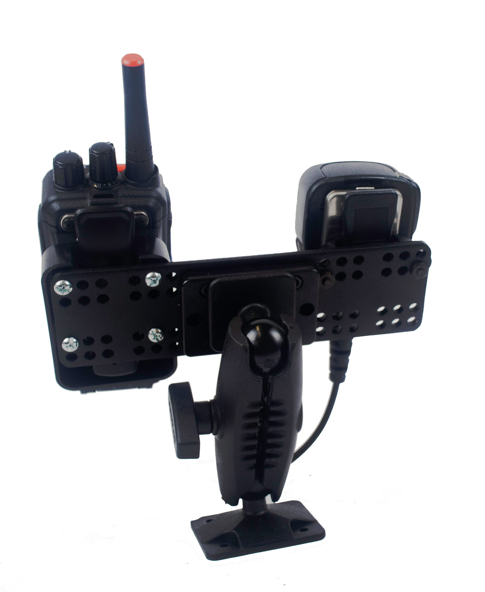 Vehicle Mount With Speaker Mic Holder for iPTT Portables – Lido Radio ...