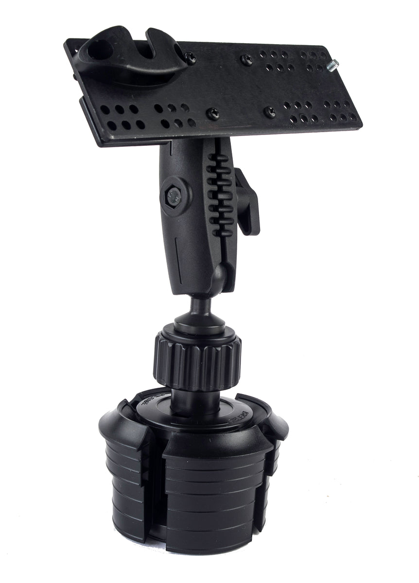 Heavy Duty Cup Holder Mount With Mic Mount – Lido Radio Products