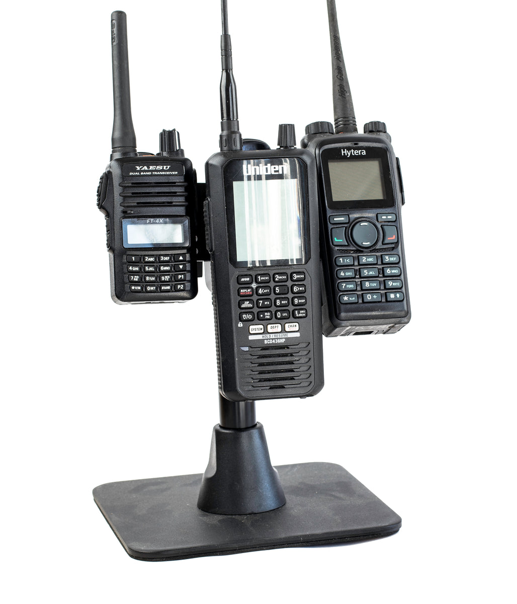 Base Mount For 3 Portable Handheld Devices like HT's – Lido Radio Products