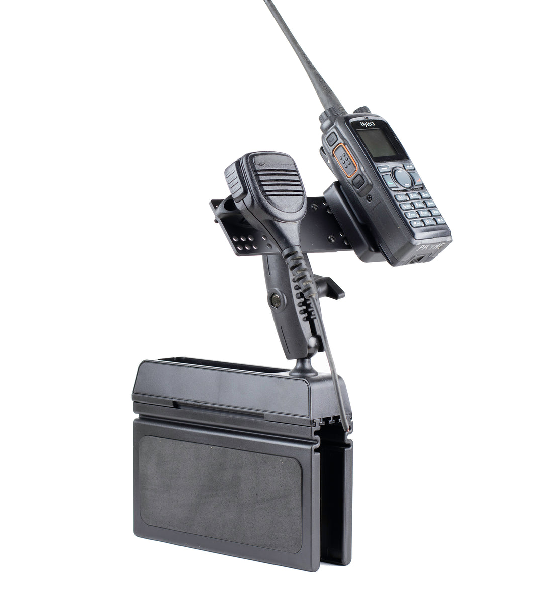 Wedge mount With Mic Holder For All HT's – Lido Radio Products