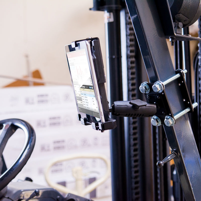 Forklift Pillar Locking Tablet Mount – Lido Radio Products
